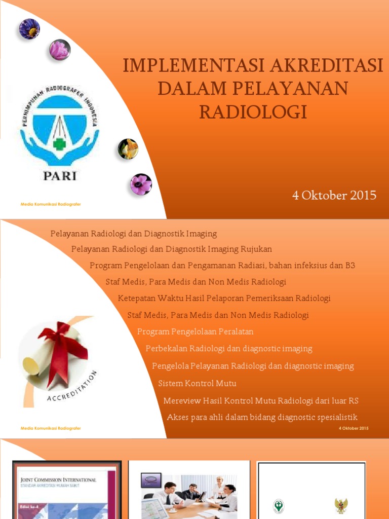 Implementasi Akreditasi Dalam Pelayanan Radiologi 1 | PDF