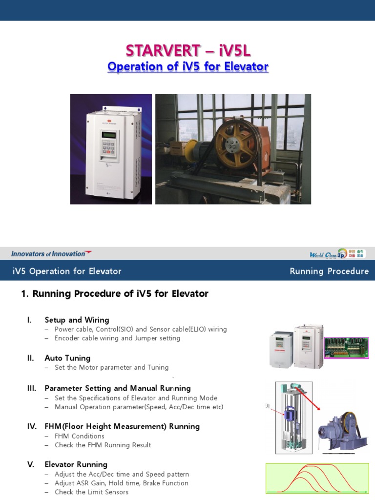 Operation of IV5 (ELIO) - (ENG) | PDF | Elevator | Parameter (Computer Programming)