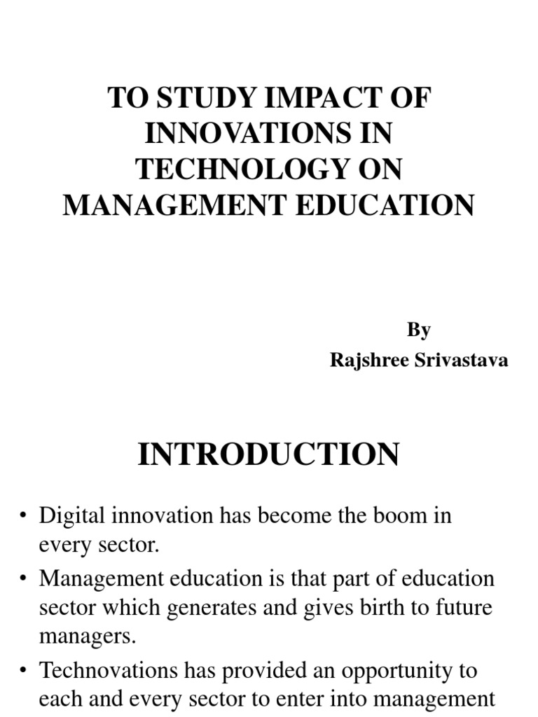 Technology | PDF | Innovation | Science And Technology