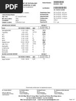 Sumaira CBC Test Case # 44010-26-08 Chughtai Lab PDF | PDF | Pathology ...
