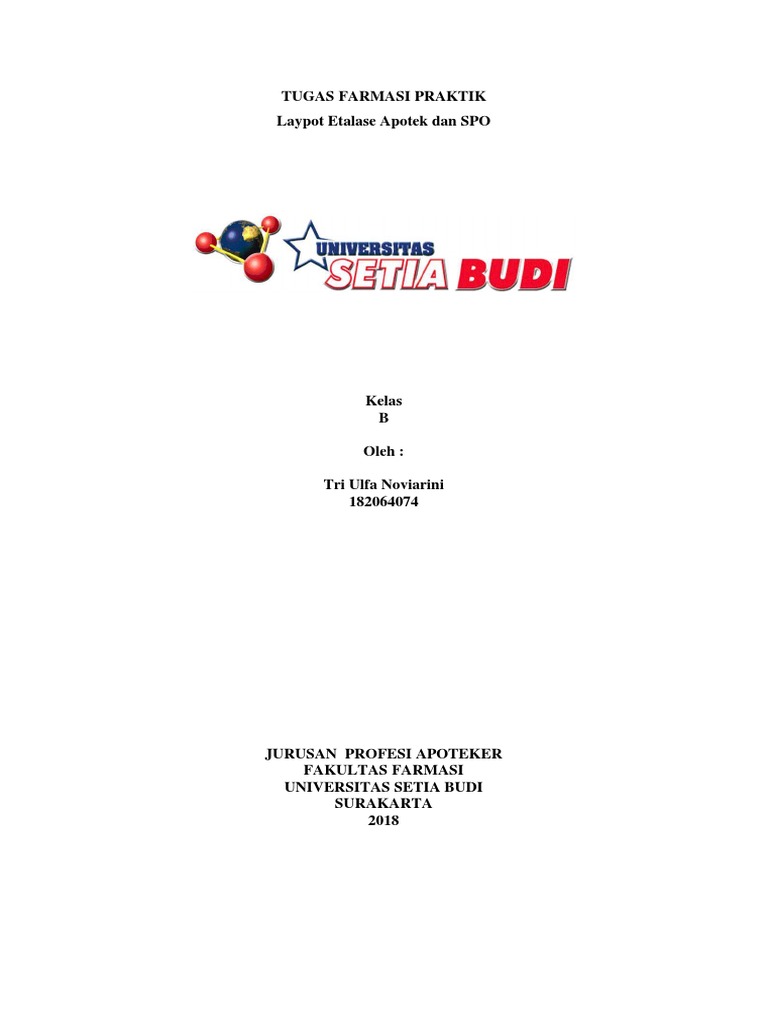 Tugas Farmasi Praktis Layout Etalase Apotek Dan SPO - Tri Ulfa ...