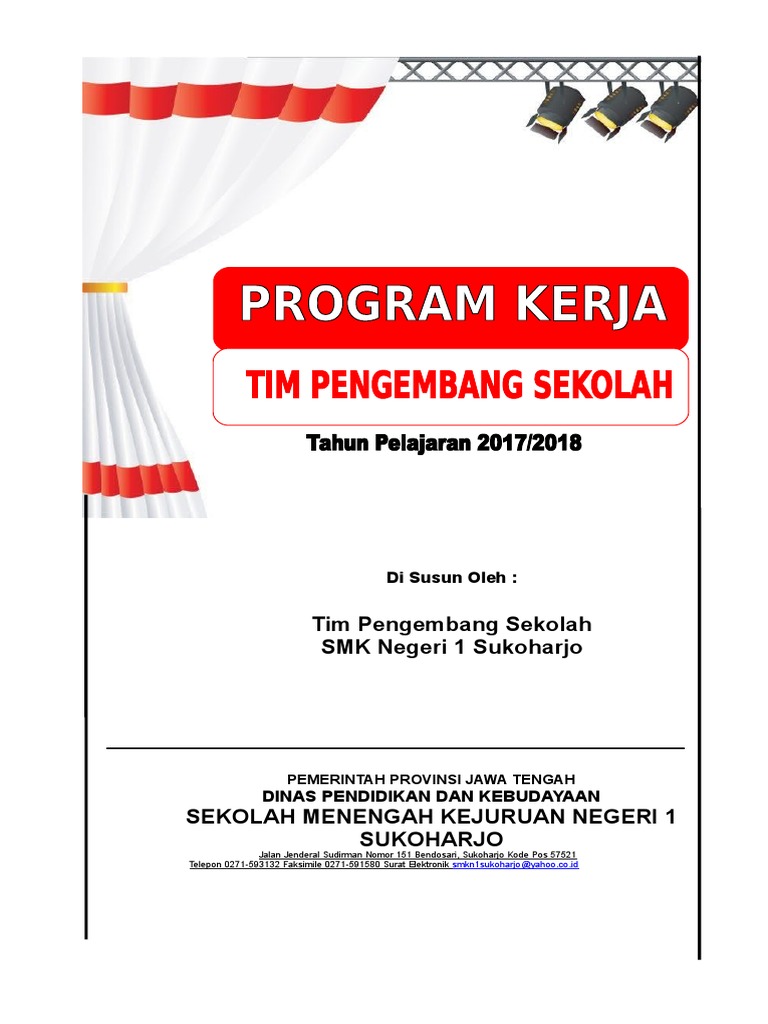 Rencana Kerja Tim Pengembang Sekolah | PDF | Karier & Perkembangan