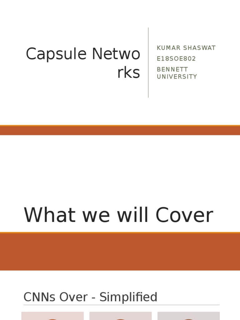 Understanding Capsule Networks Explained | PDF | Nervous System | Systems Theory