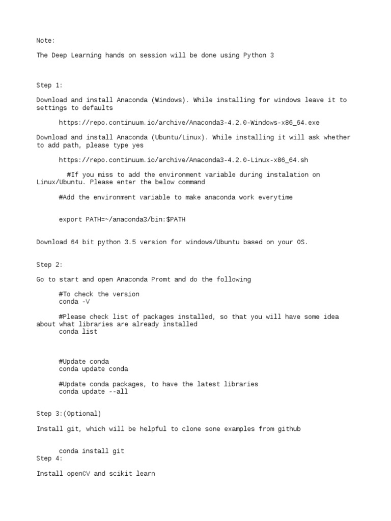 Library Installation Pdf Python Programming Language Computer