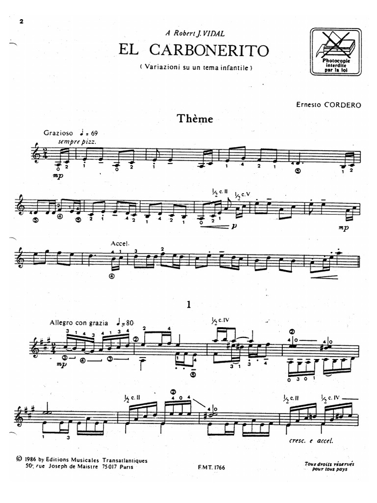 Cordero - El Carbonerito | PDF
