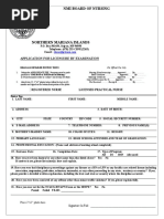NMI Application Form (NCLEX Scores Transfer) | PDF | National Council ...