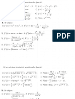Reguli și Tabel de Derivare | PDF | Teaching Mathematics