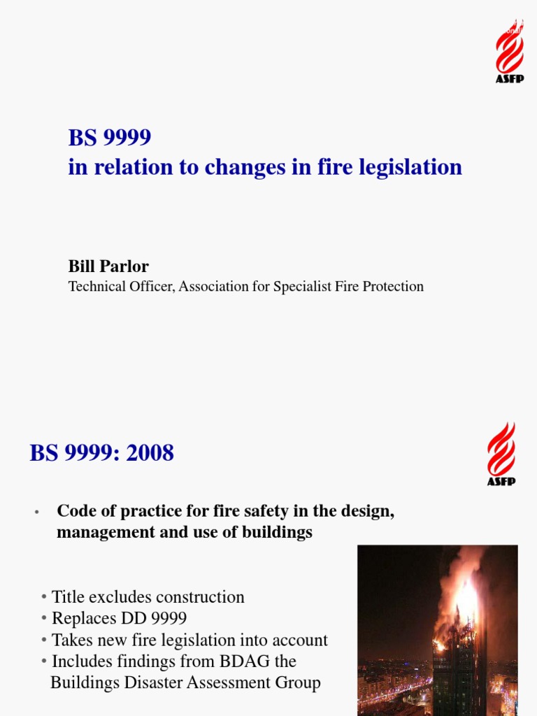 Understanding BS 9999 Fire Safety Code | PDF | Fire Safety | Fire ...