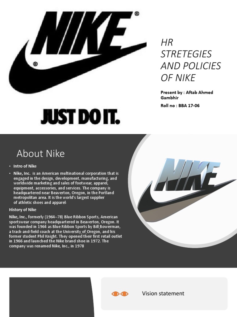 Nike HRM | Download Free PDF | Nike | Recruitment
