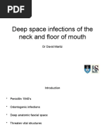 Mandibular Space Infections Guide | PDF | Tongue | Anatomy