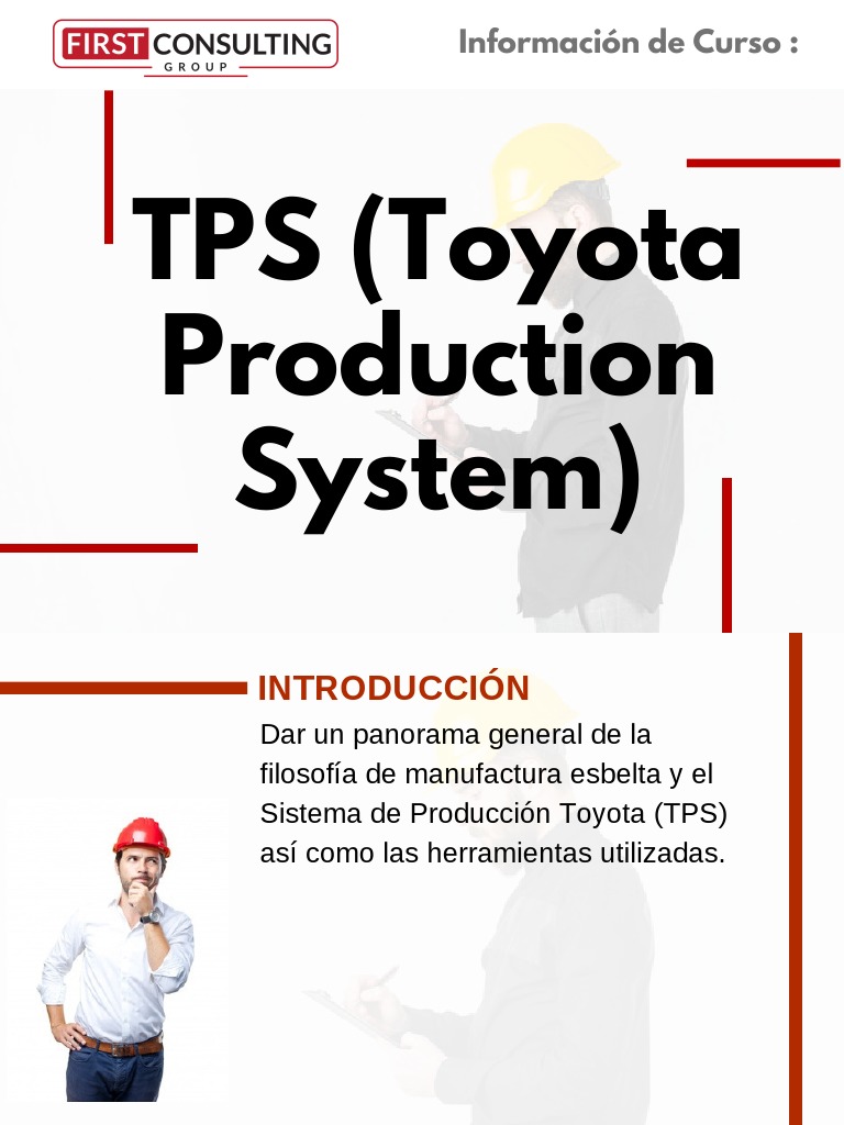 Curso TPS (Toyota Production System) | PDF | Ciudad de México | Lean ...