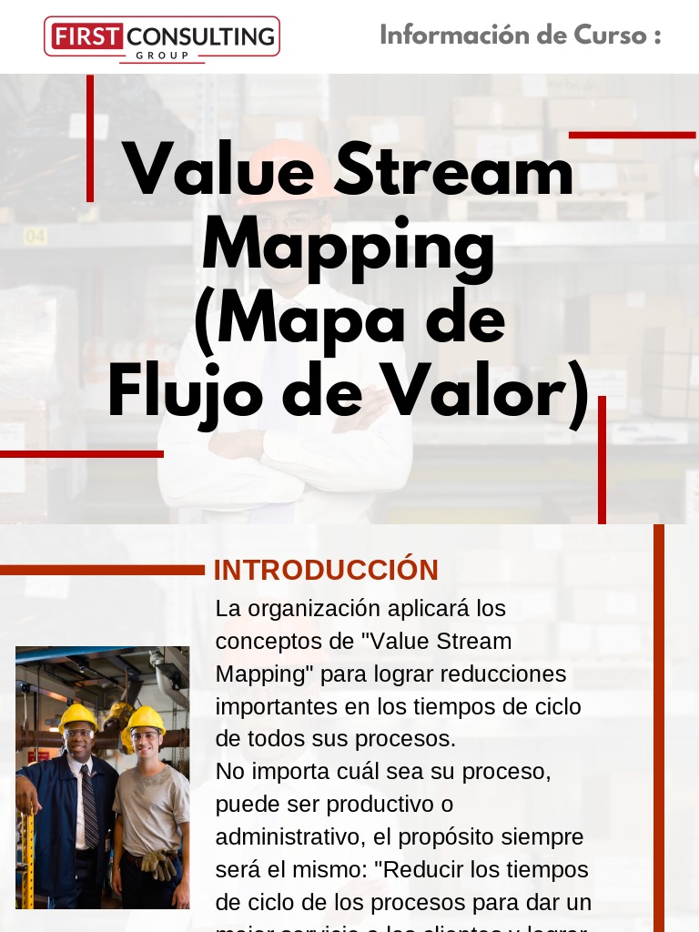 Curso Value Stream Mapping (Mapa de Flujo de Valor) | PDF | México ...