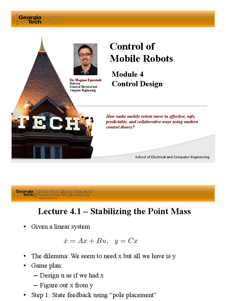 Module4 PDF | PDF | Eigenvalues And Eigenvectors | Control Theory