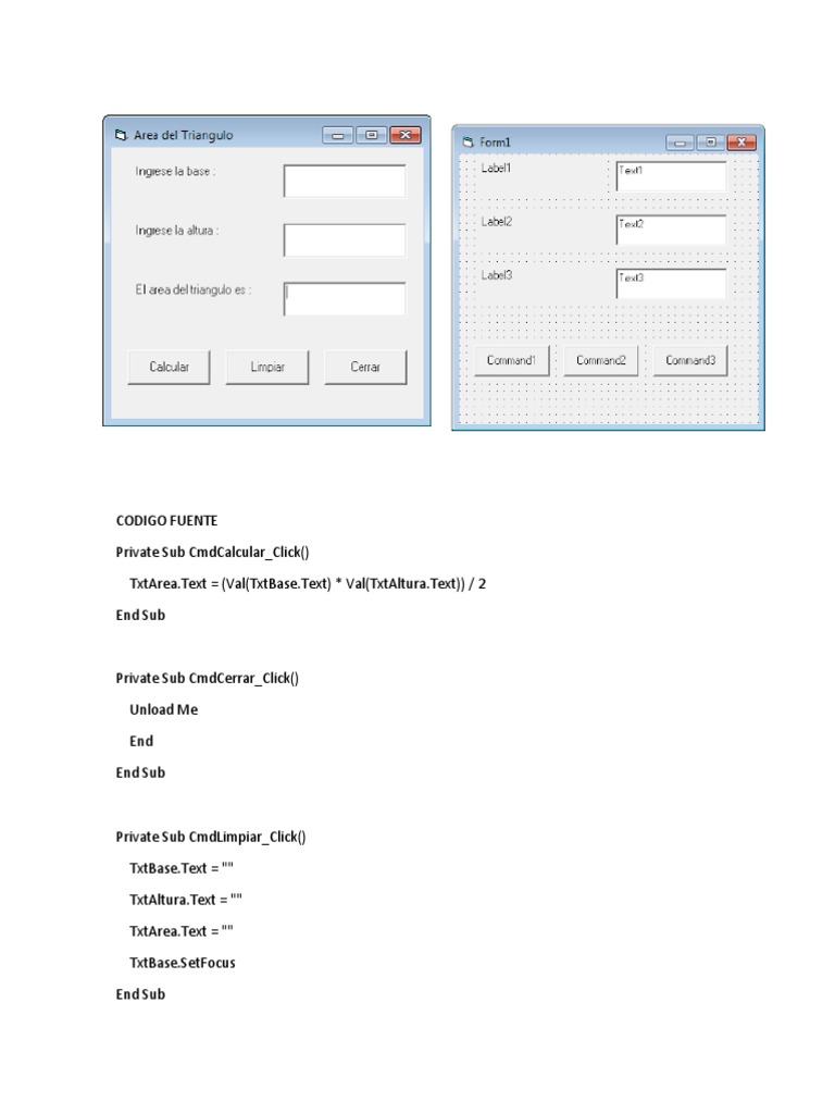 Codigo Fuente Visual Basic | PDF