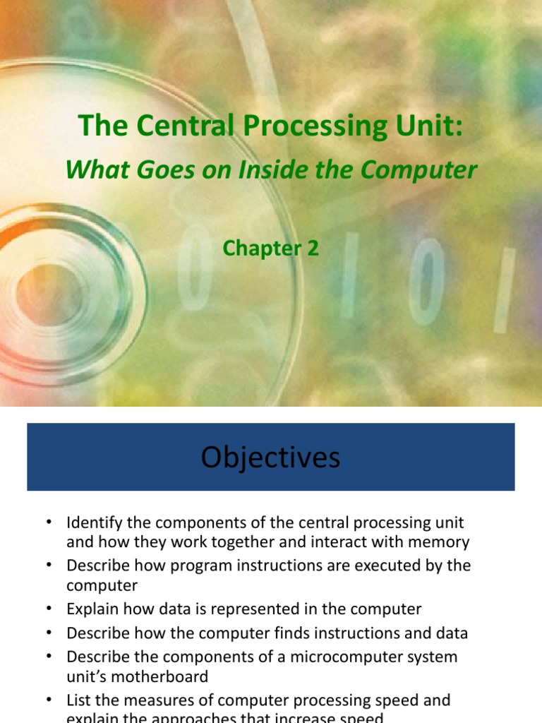 Understanding the Central Processing Unit | PDF | Multi Core Processor | Central Processing Unit
