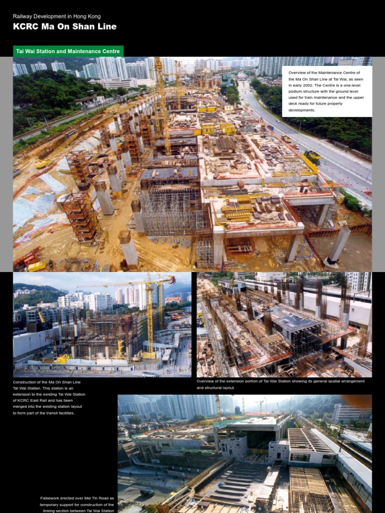MTR Ma On Shan Line | PDF | Civil Engineering | Structural Engineering