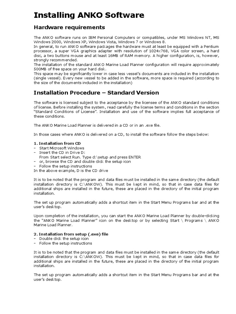 Installing ANKO Software | PDF | Microsoft Windows | Icon (Computing)