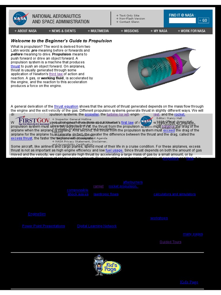 Beginner's Guide To Propulsion | PDF | Thrust | Spacecraft Propulsion