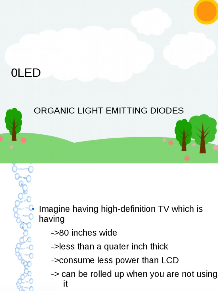 Organic Light Emitting Diodes | PDF | Oled | Computer Monitor
