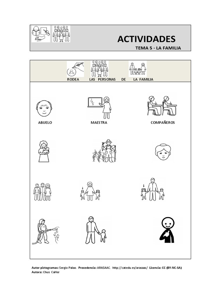 La Familia Actividades | PDF
