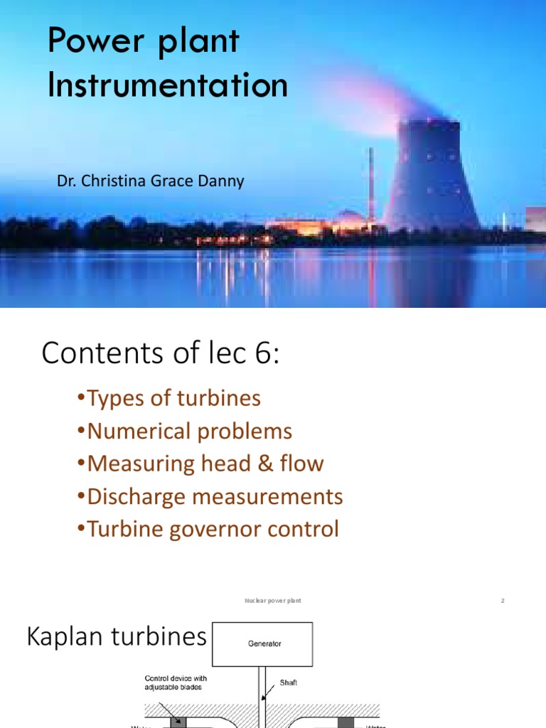 Instrumentation and Concepts Related to Nuclear Power Plant Operations ...