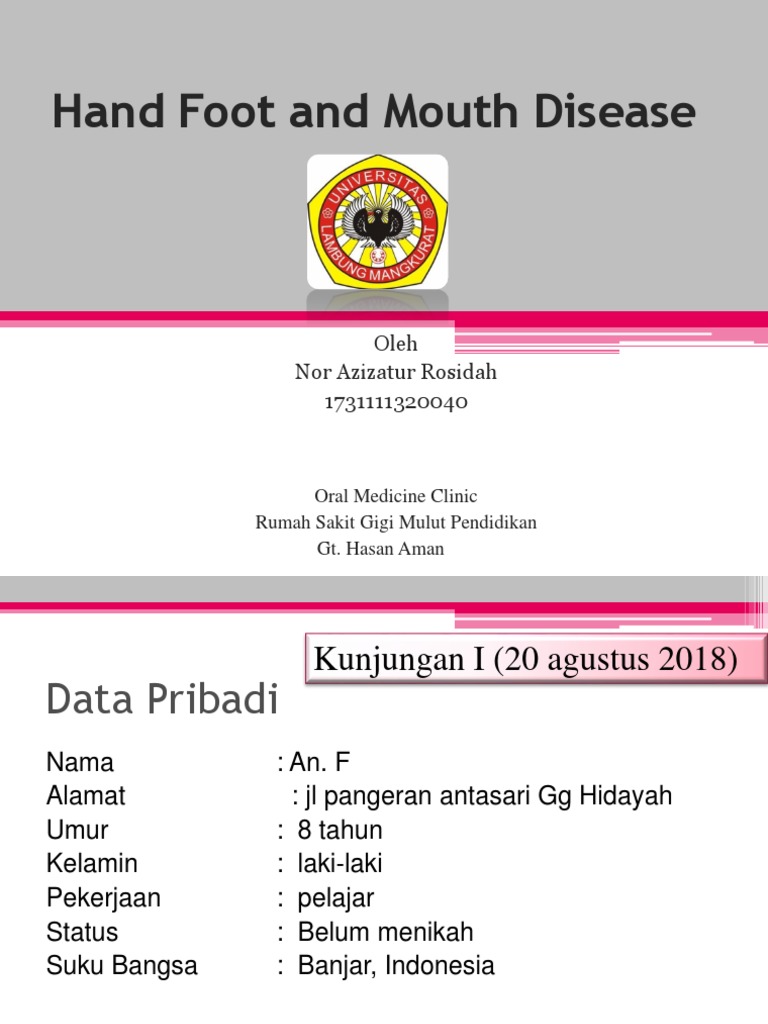 Lapsus HFMD | PDF | Sains & Matematika