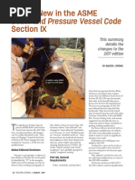 Asme BPVC Section Ix - 2025 Update | PDF | Civil Engineering | Materials