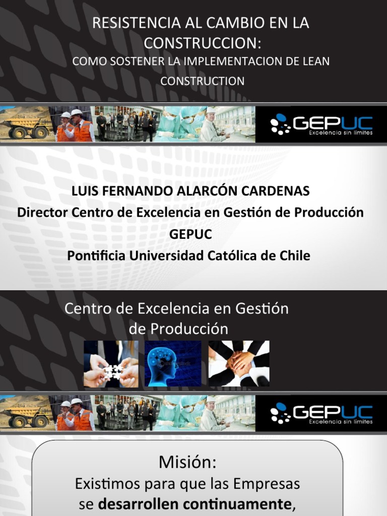 Resistencia Al Cambio | PDF | Liderazgo | Aparición