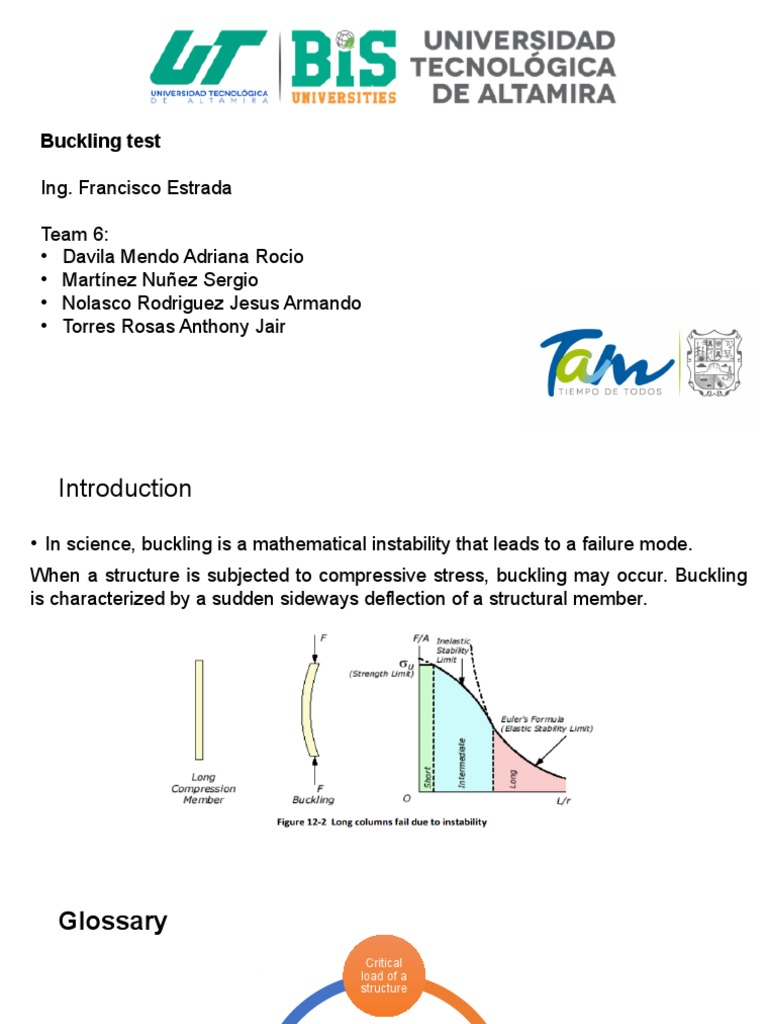 Buckling Test Presentation | PDF | Buckling | Applied And ...