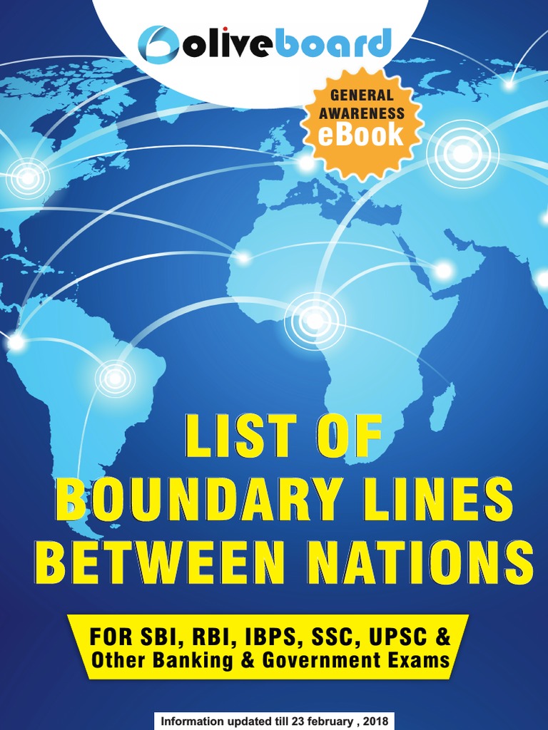 Ebook: List of Boundary Lines Between Nations | PDF | Military | Conflicts