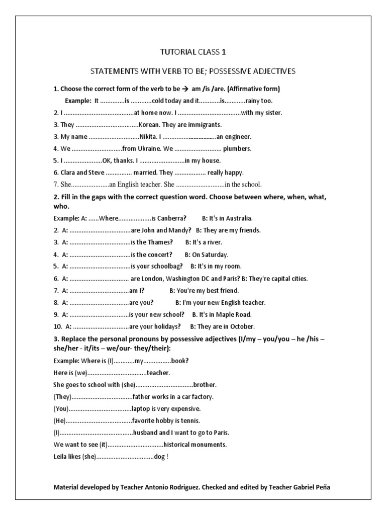 Tutorial Book 1 PDF | PDF | Question | Syntax