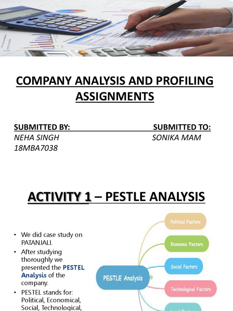 Company Analysis and Profiling Assignments: Submitted By: Submitted To ...