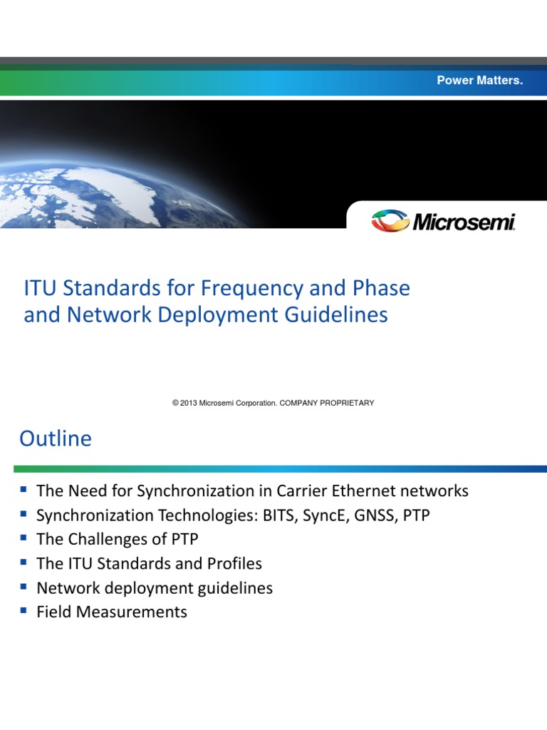 4 - ITU Standards and Network Deployment Guidelines | PDF | Multicast ...