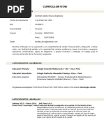 Curriculum Vitae Sandra | PDF