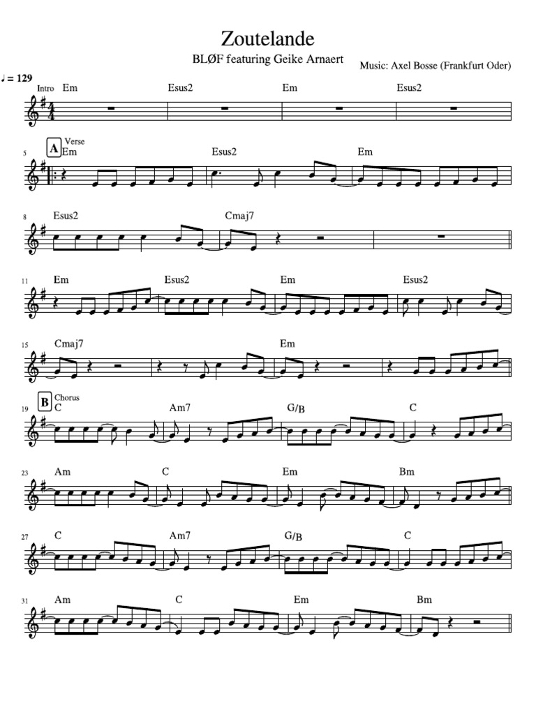 Zoutelande - BLF Featuring Geike Arnaert PDF | PDF