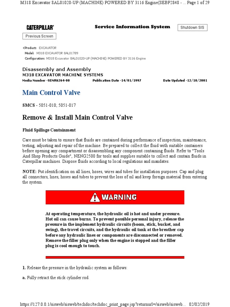 127.0.0.1 Sisweb Sisweb Techdoc Techdoc Print Page - JSP | PDF | Valve ...