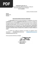 Modelo Carta de Excusas A Licitación | PDF