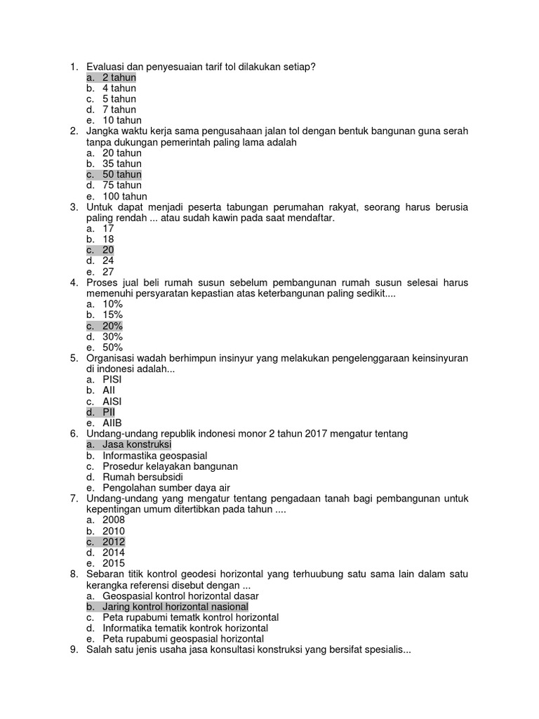 Soal SKB | PDF