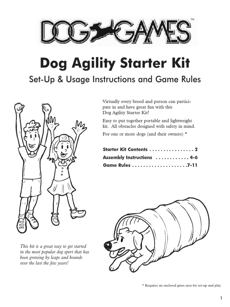 Agility Dogs Fun Games | PDF | Hobbies | Sports