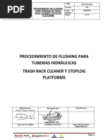 Procedimiento de Flushing | PDF | Tubería (transporte de fluidos) | Pintar