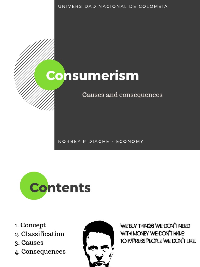 Consumerism: A Basic Approach | PDF | Consumerism | Waste