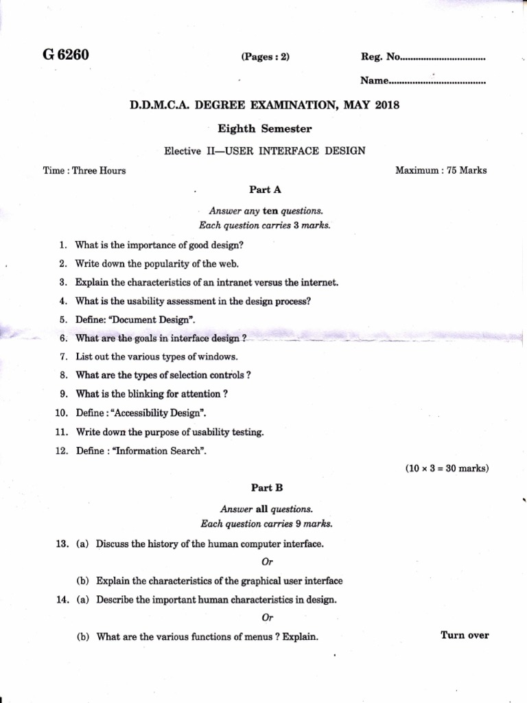 Ddmca User Interface Design | PDF | Graphical User Interfaces | User Interface Design