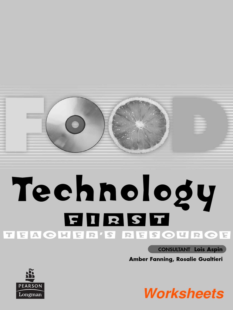 Foodtech Worksheets PDF | PDF | Nutrition Facts Label | Foods