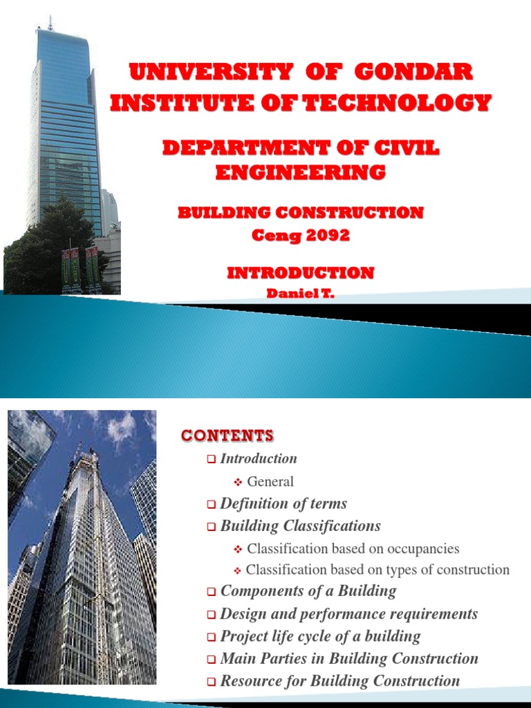 CHAPTER-1 INTRODUCTION (Final) | PDF | Building | Resource