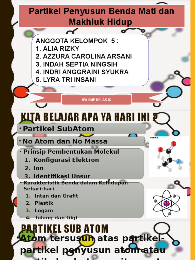 Partikel Subatom dan Struktur Atom | PDF
