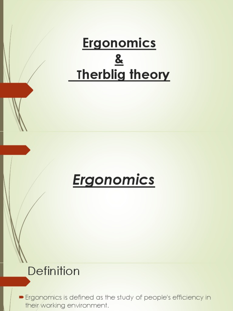 Ergonomics Powerpoint | PDF | Human Factors And Ergonomics | Applied ...