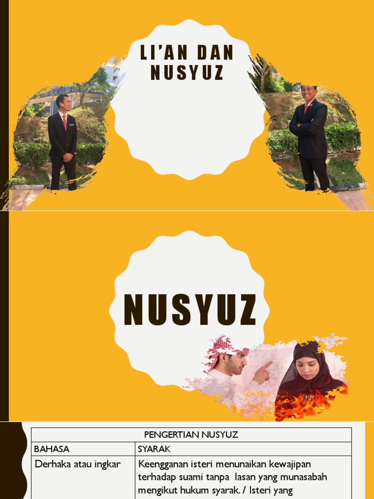 Pembentangan Nusyuz | PDF