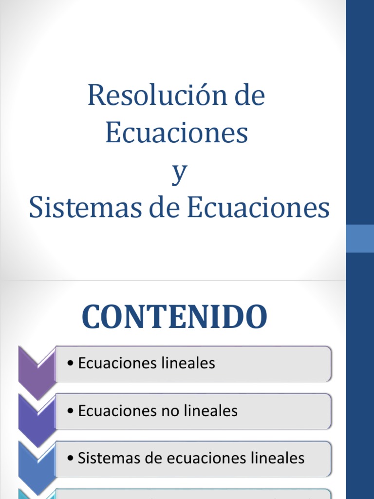 Sistemas de Ecuaciones Matlab | PDF | Ecuaciones | Sistema de ecuaciones lineales