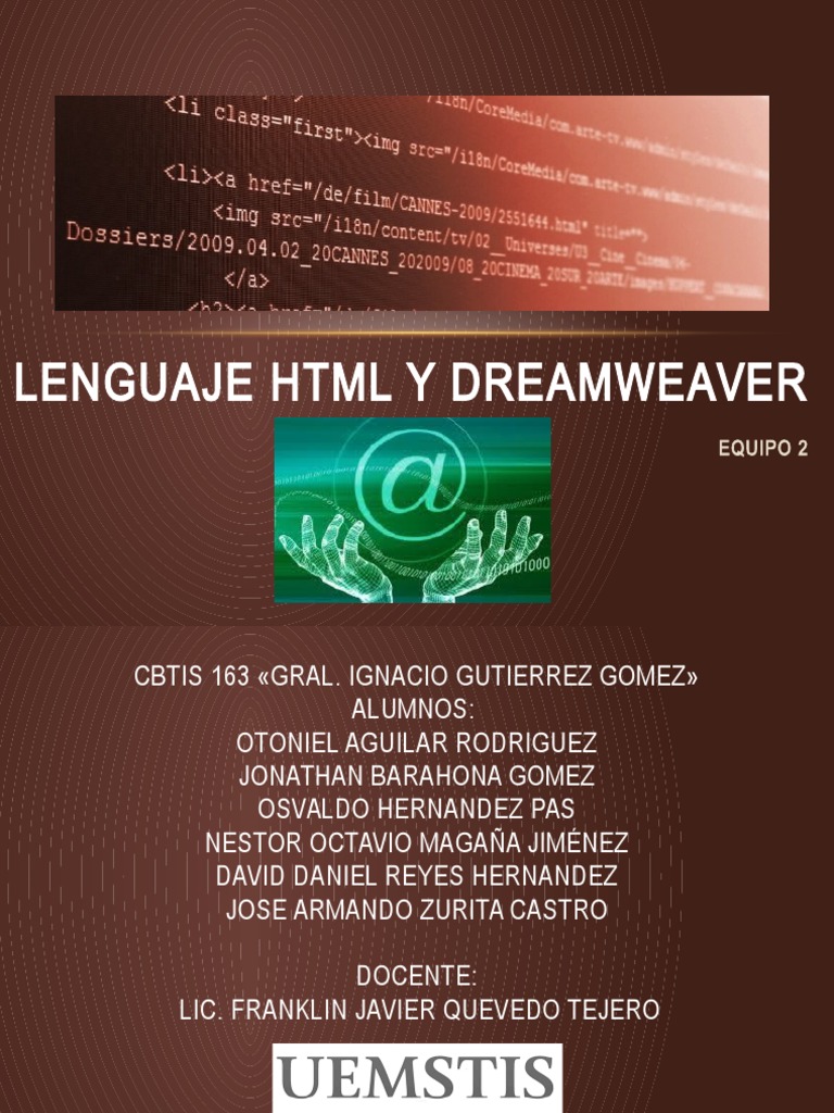 Lenguaje HTML | PDF | HTML | Página web