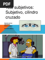 Pruebas Subjetivas | PDF | Optometría | Óptica